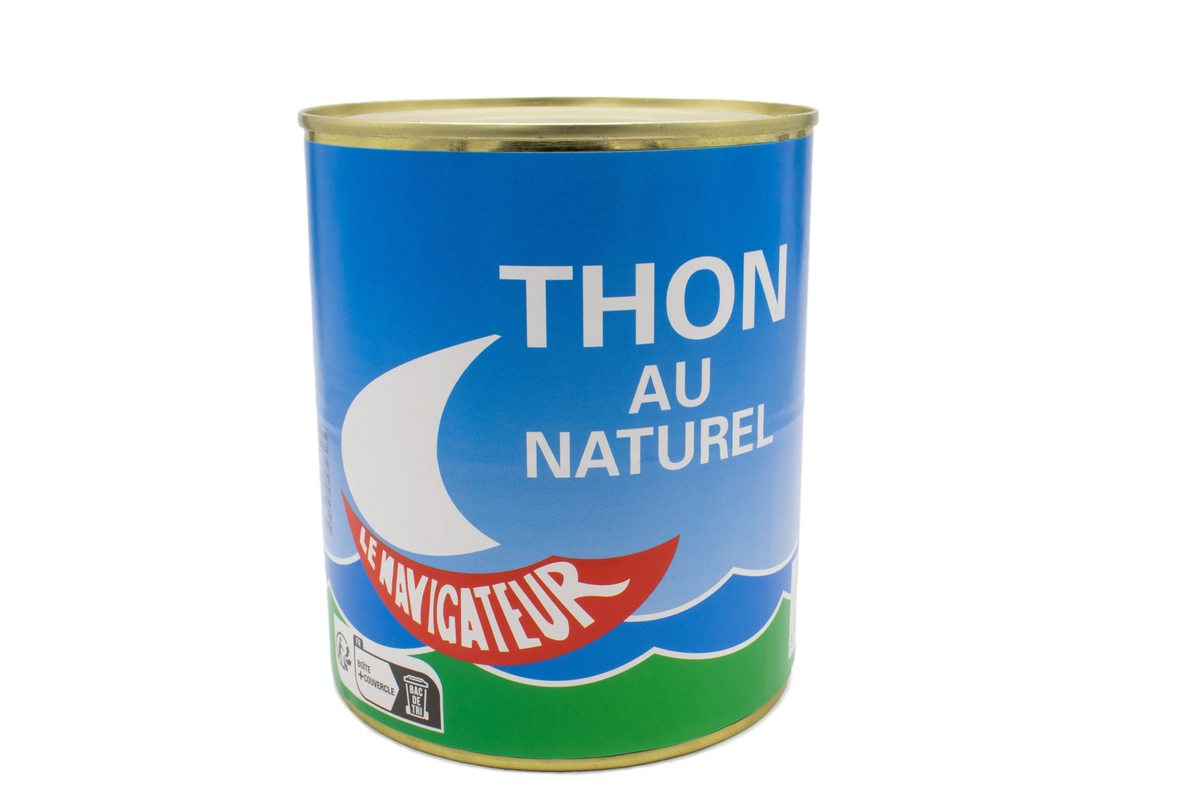 Thon entier au naturel 4/4 Le Navigateur